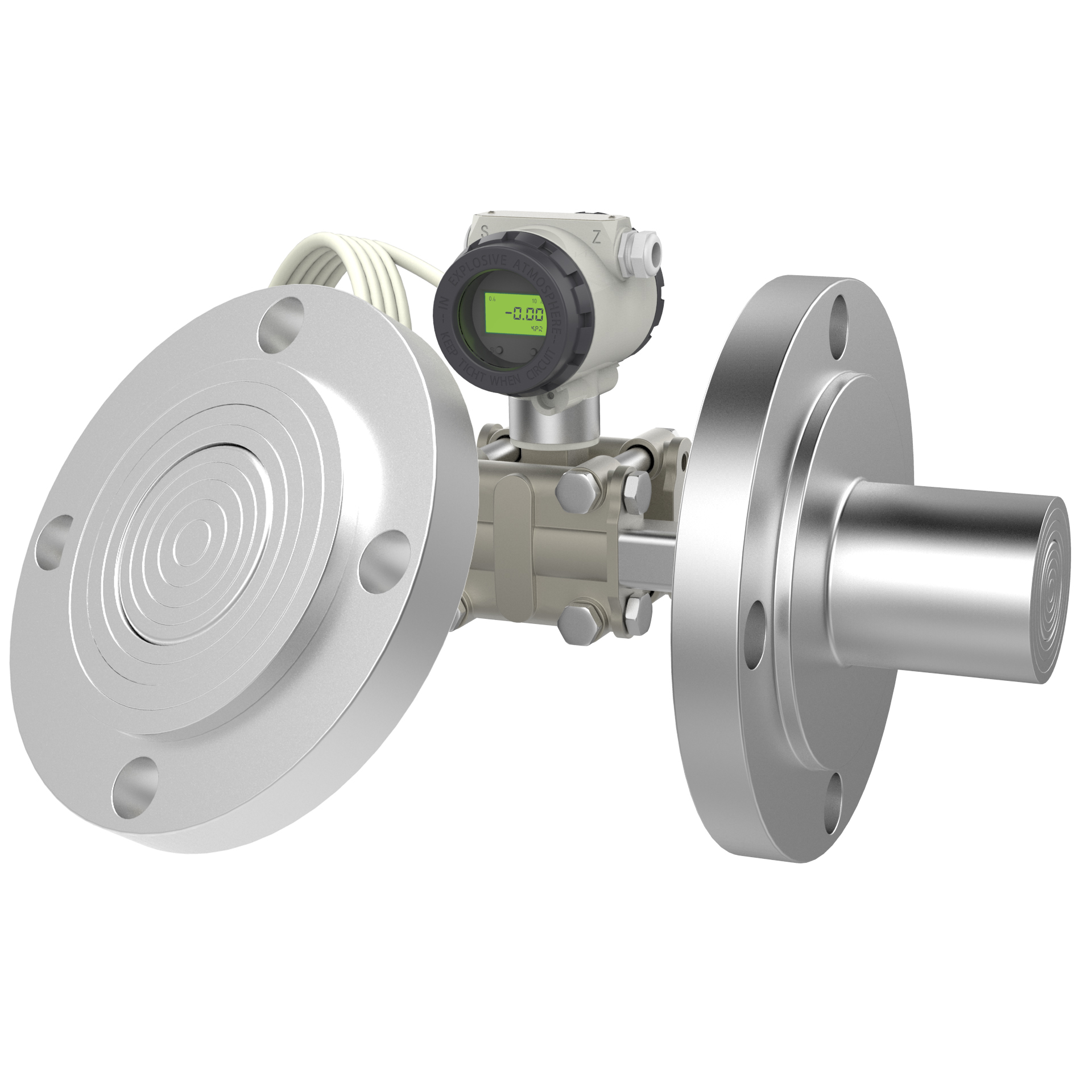 Single-insertion Double-flange Level Transmitter