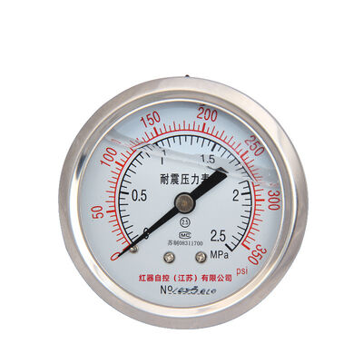 2 Inch 50mm Axial Direction Pressure Gauge